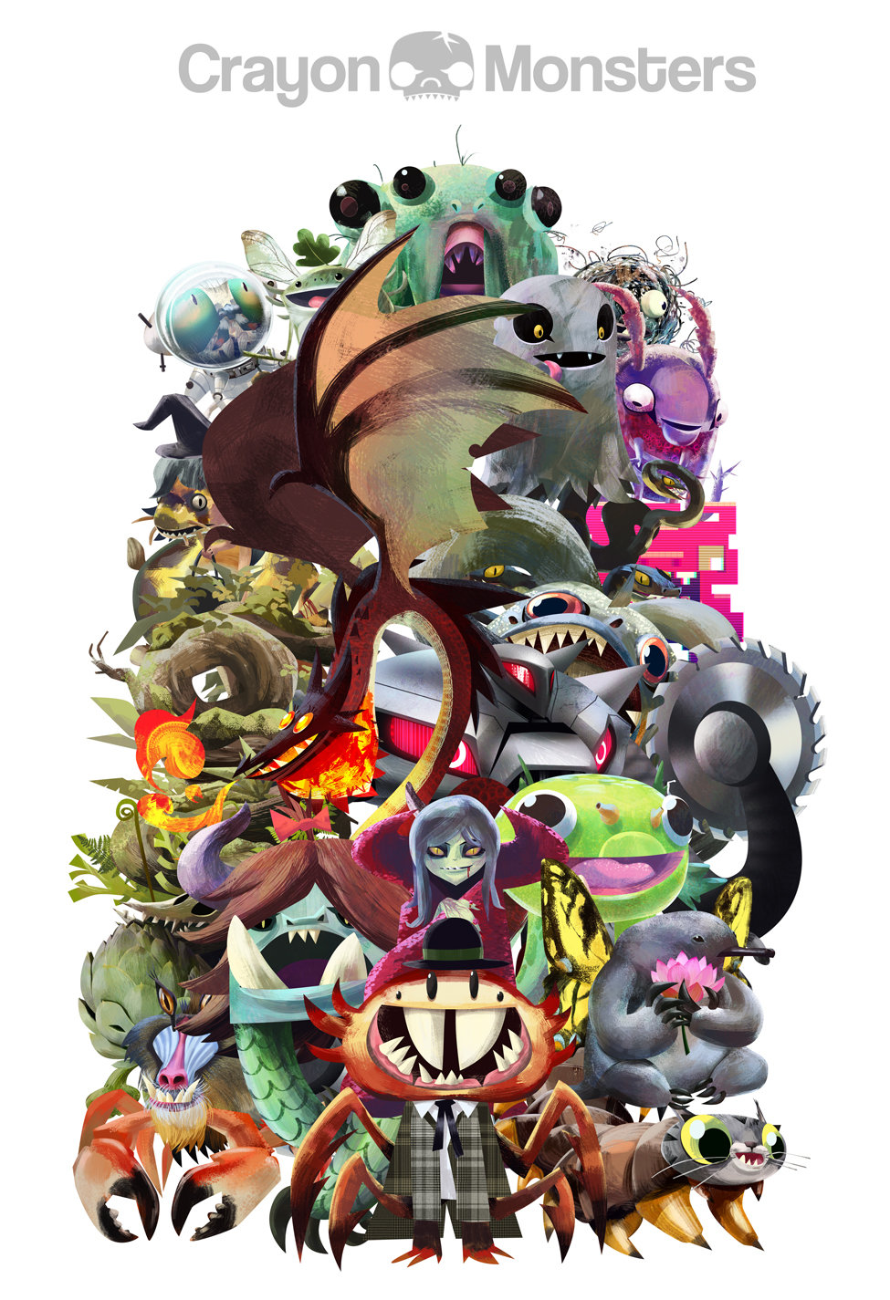 ArtStation - Crayon Monsters Series 3