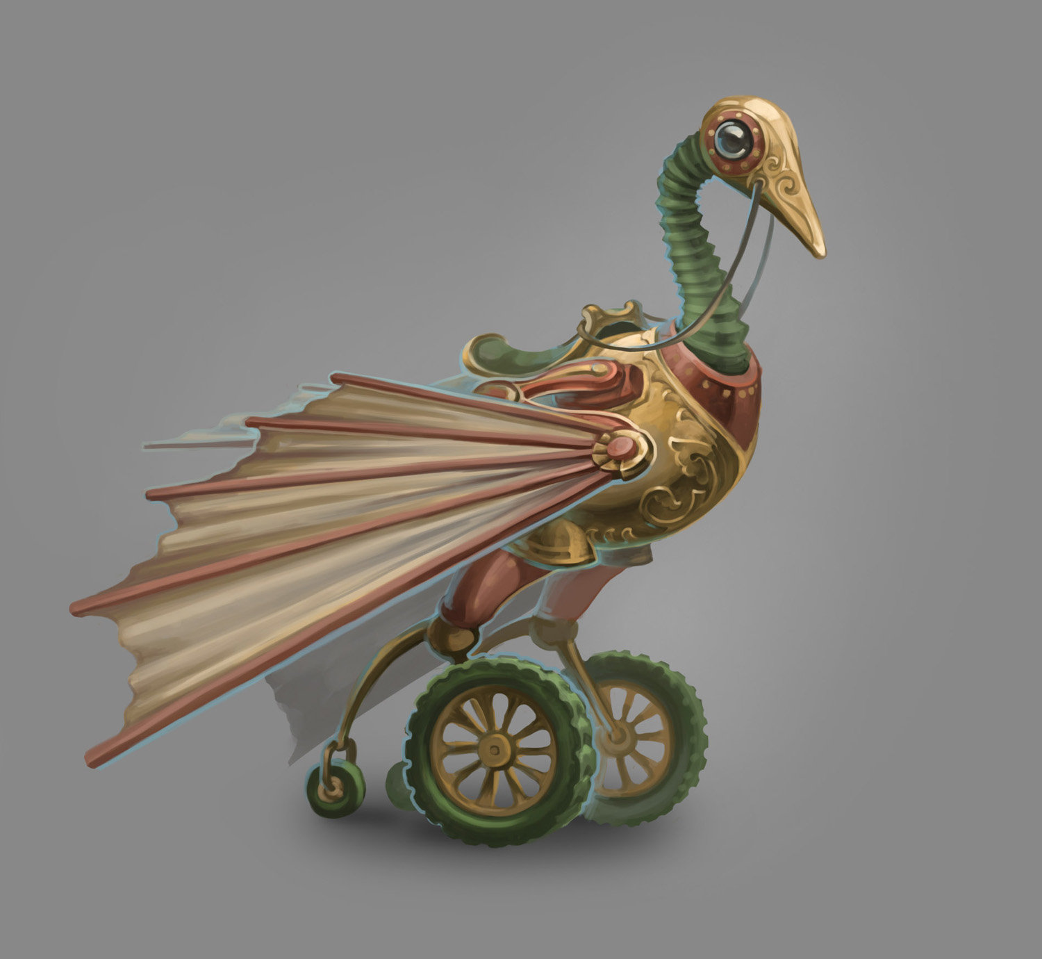 ArtStation - Mechanical bird
