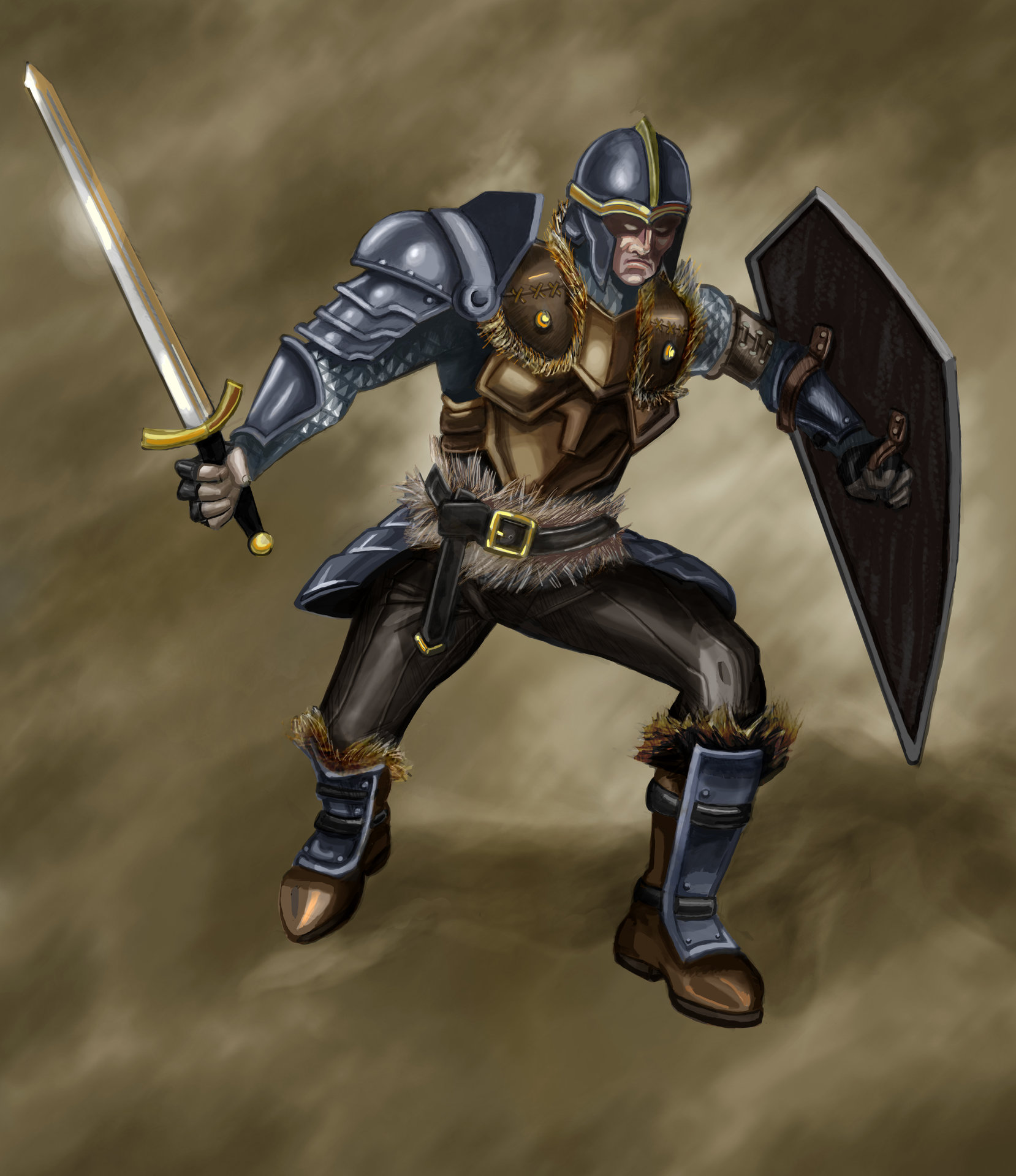 ArtStation - Knight Character Design