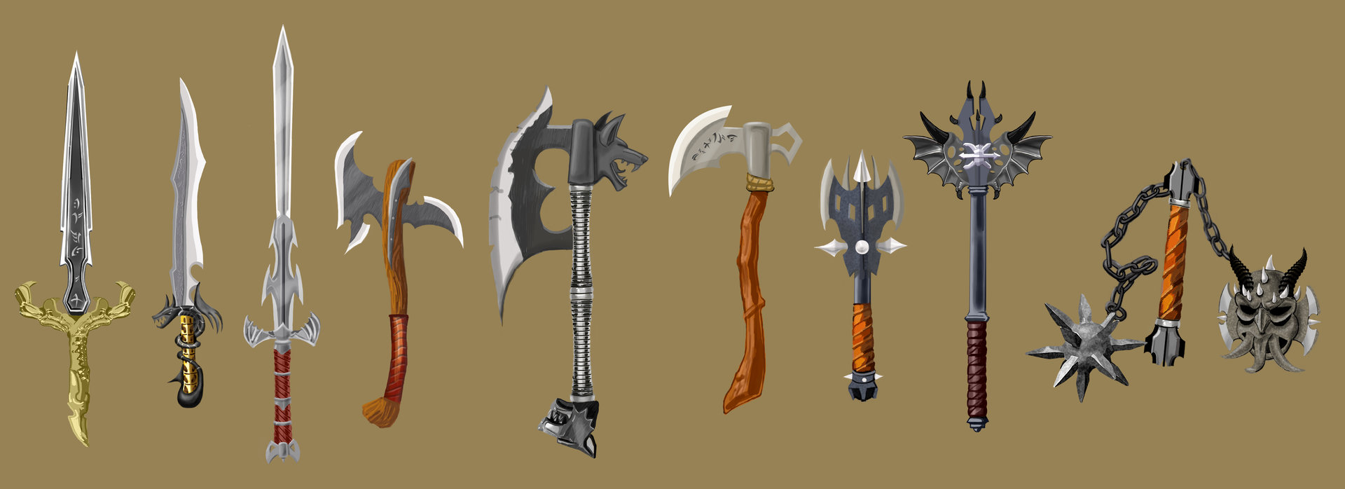 Christopher Martin - Weapon Designs