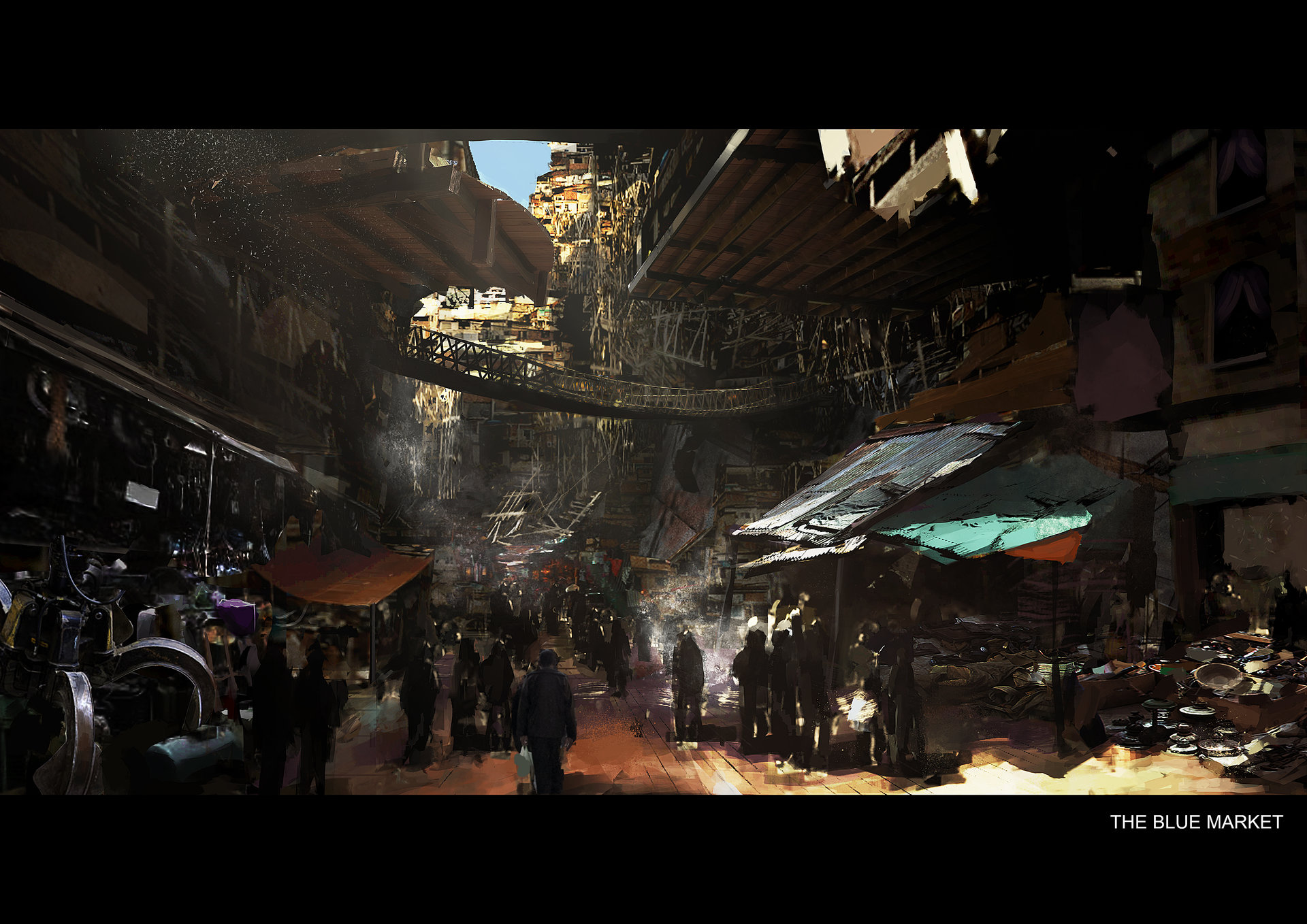 ArtStation - The Blue Market, Robin Boer