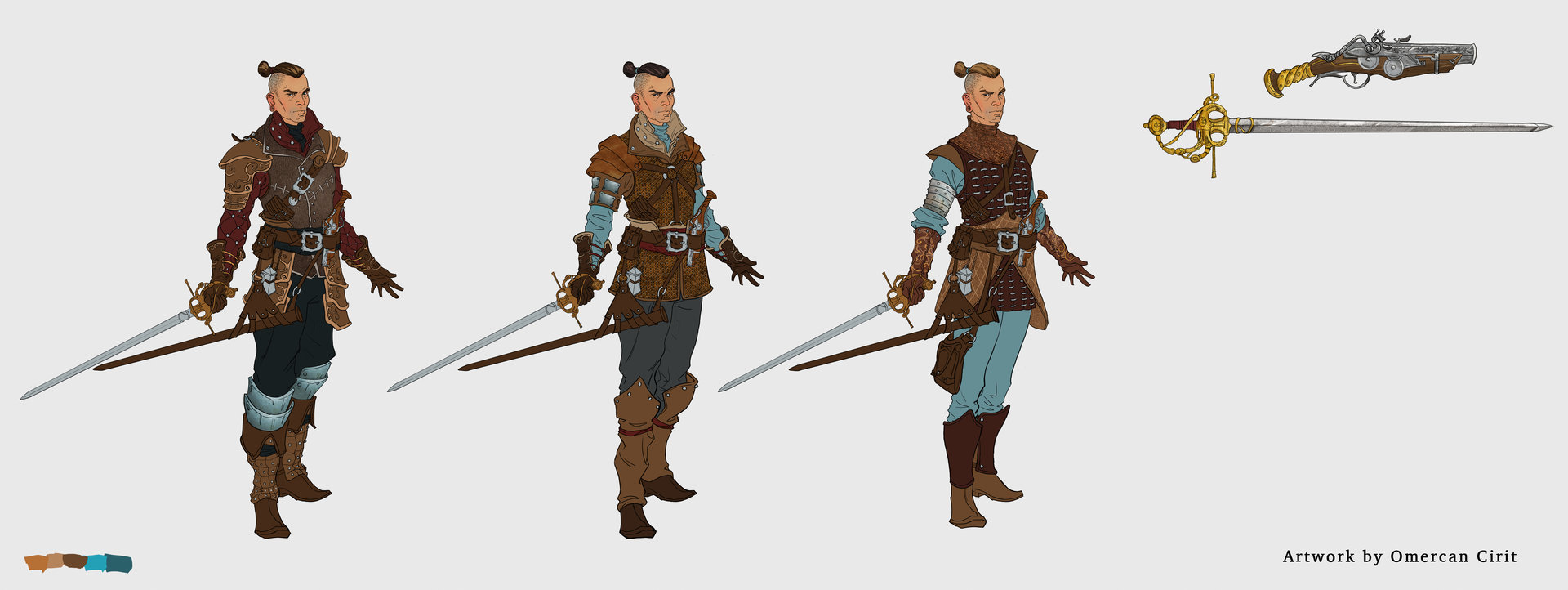 ArtStation - Tansell variations