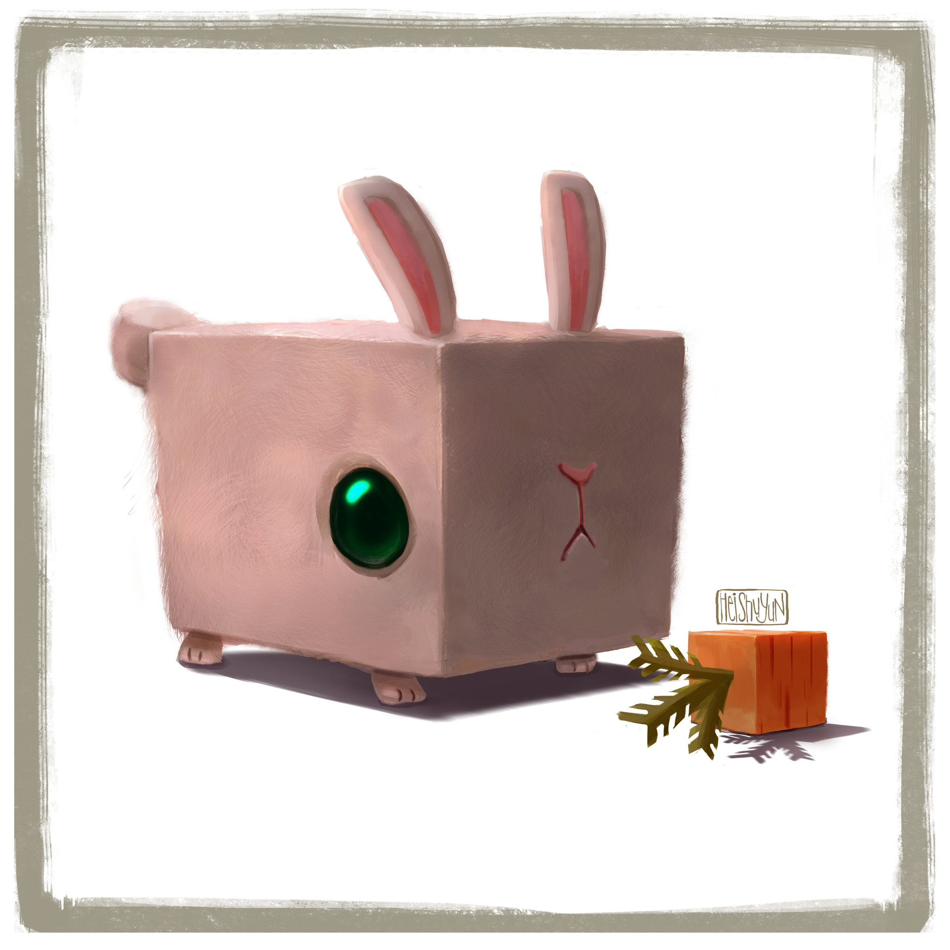 ArtStation - Cube Rabbit