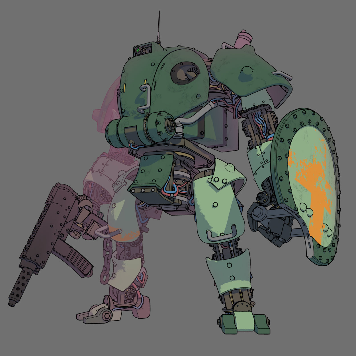 ArtStation - Soldier Frame