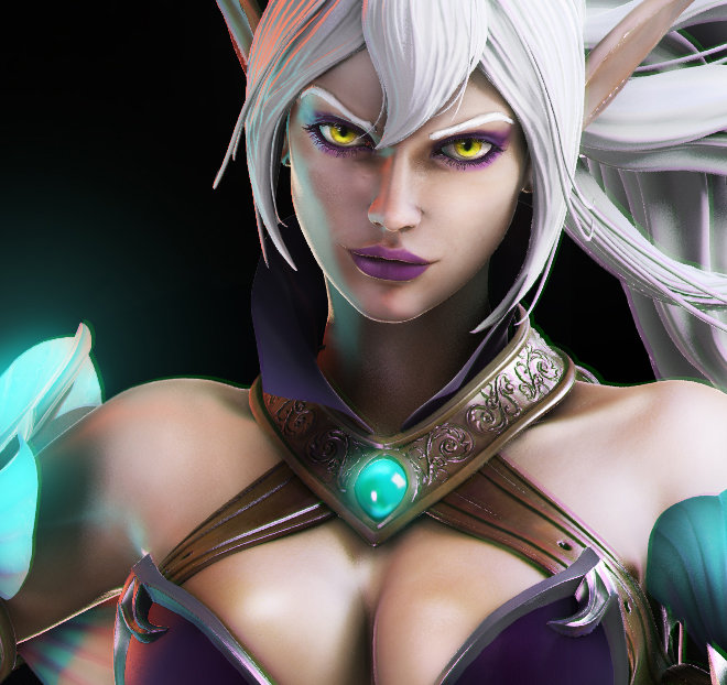 ArtStation - Order & Chaos Dark Elf