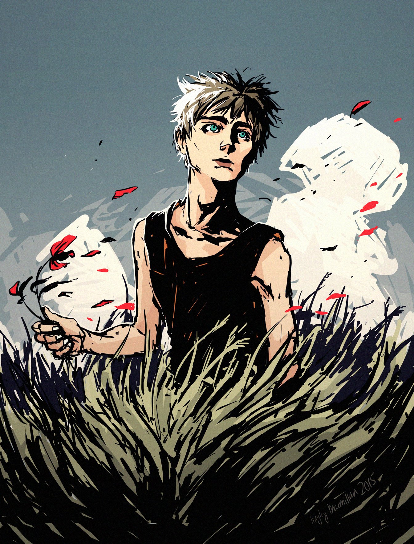 ArtStation - poppy field