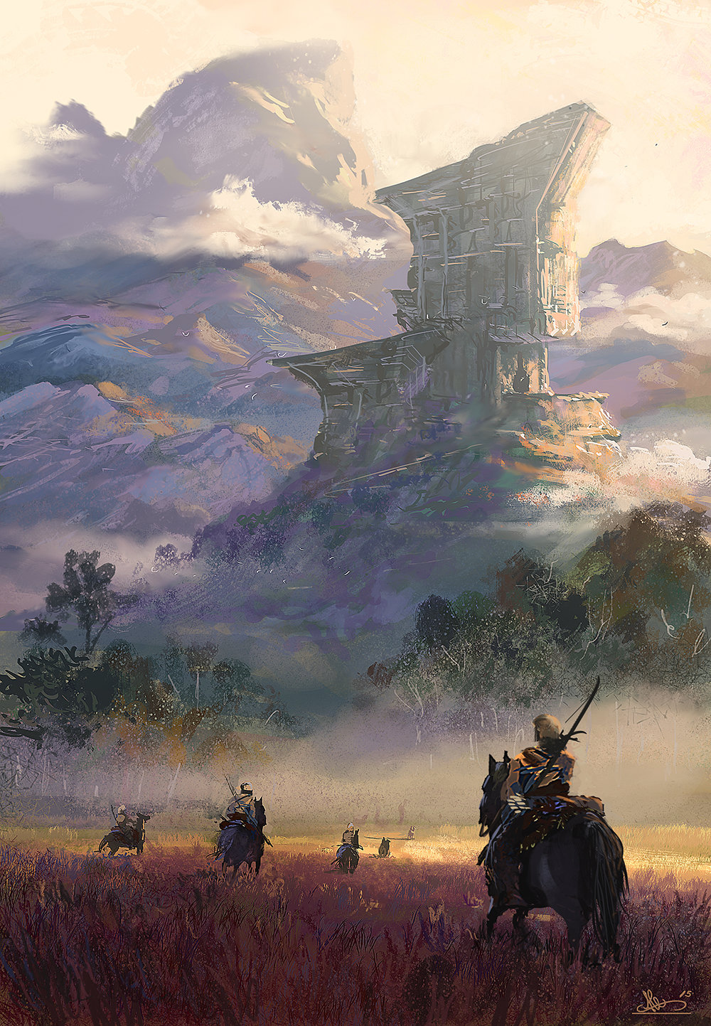 ArtStation - The Giant Monument