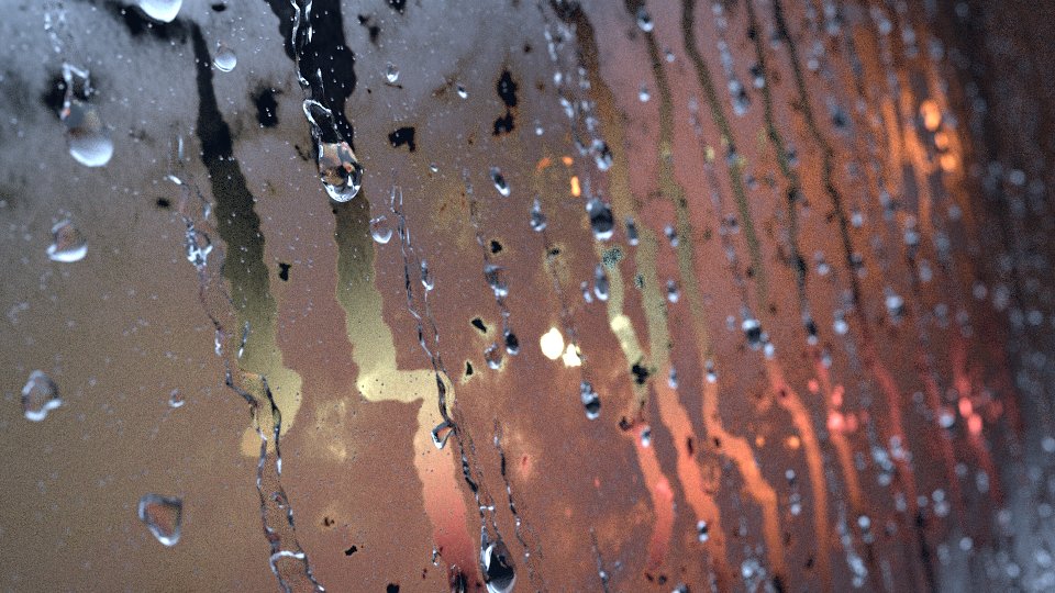 ArtStation - Raindrops