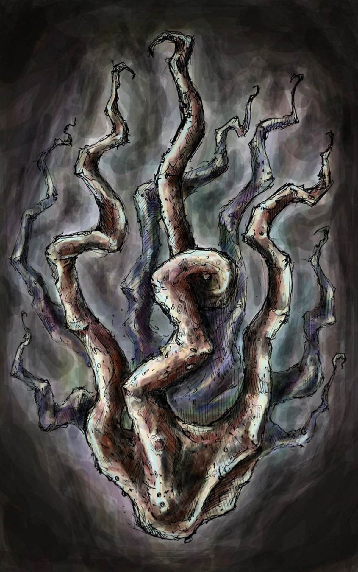 ArtStation - Fear demon