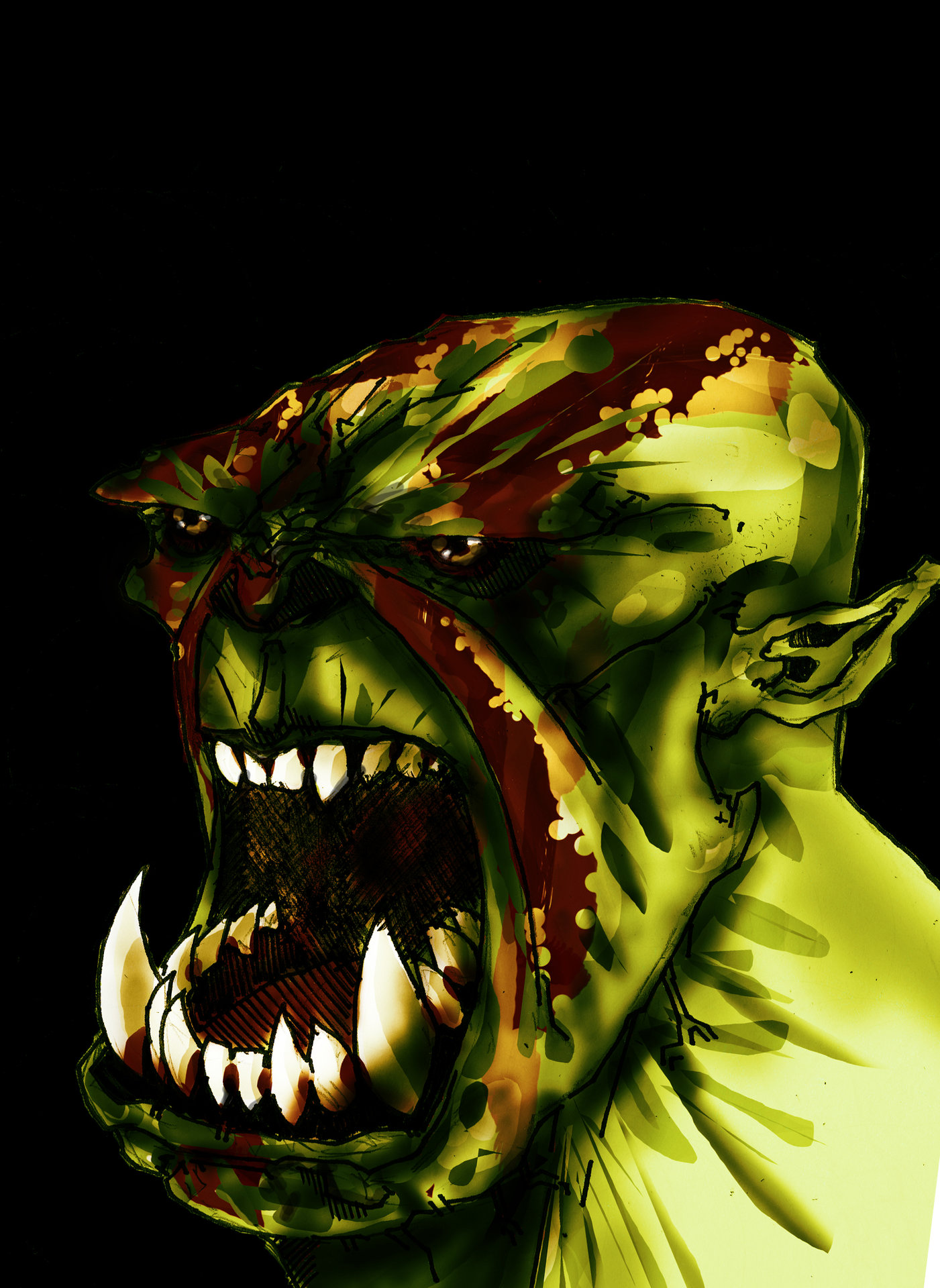 ArtStation - Ork Berserk