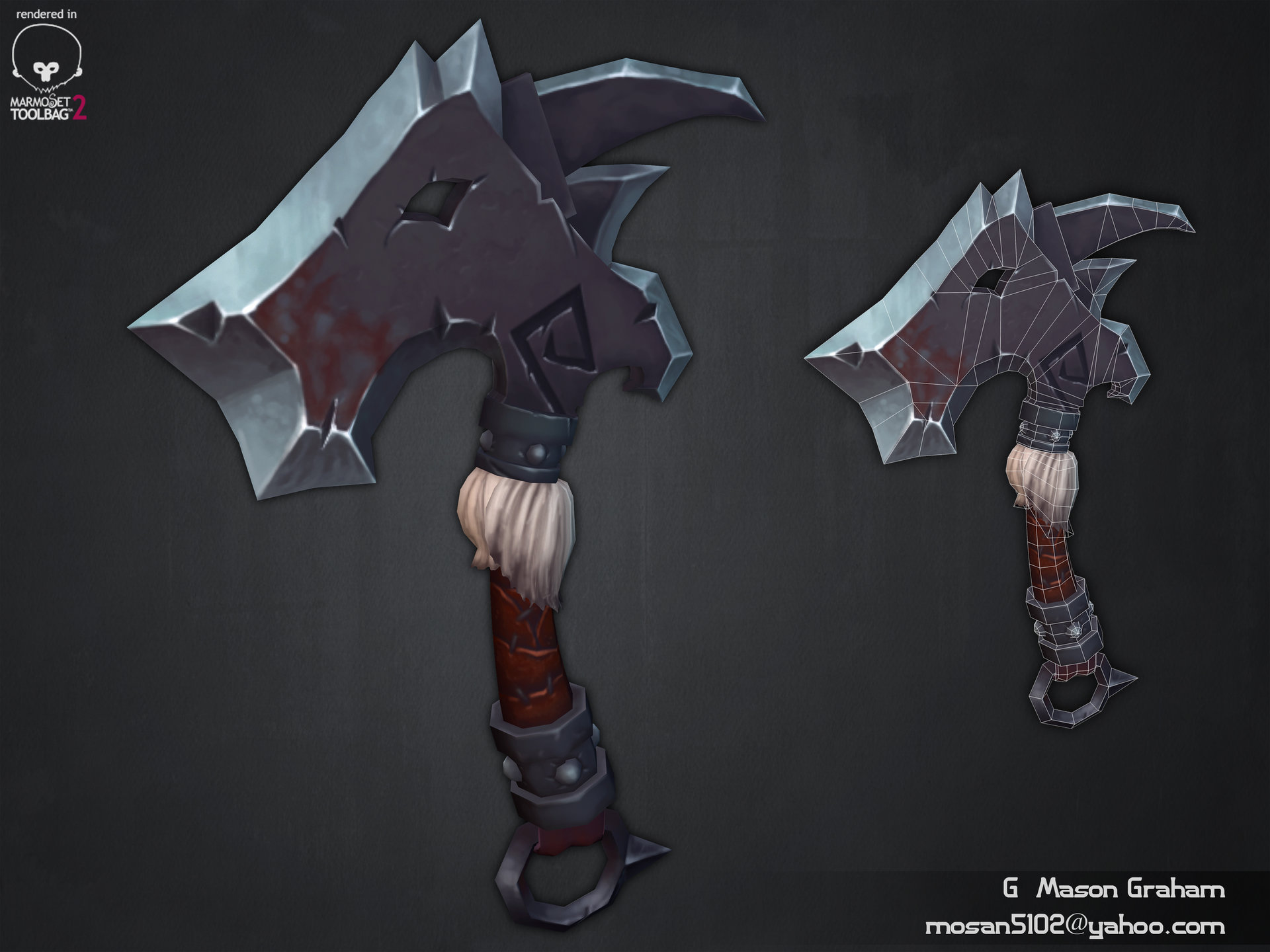 ArtStation - Howling Fjord Axe