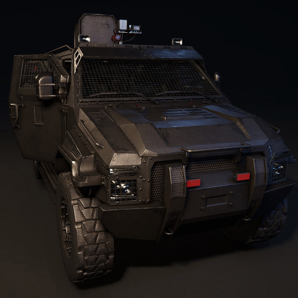 ArtStation - SWAT Van