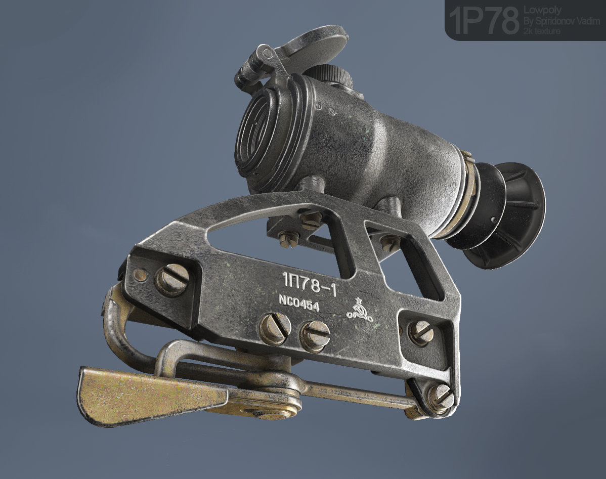 ArtStation - 1P78 2.8x Magnification scope
