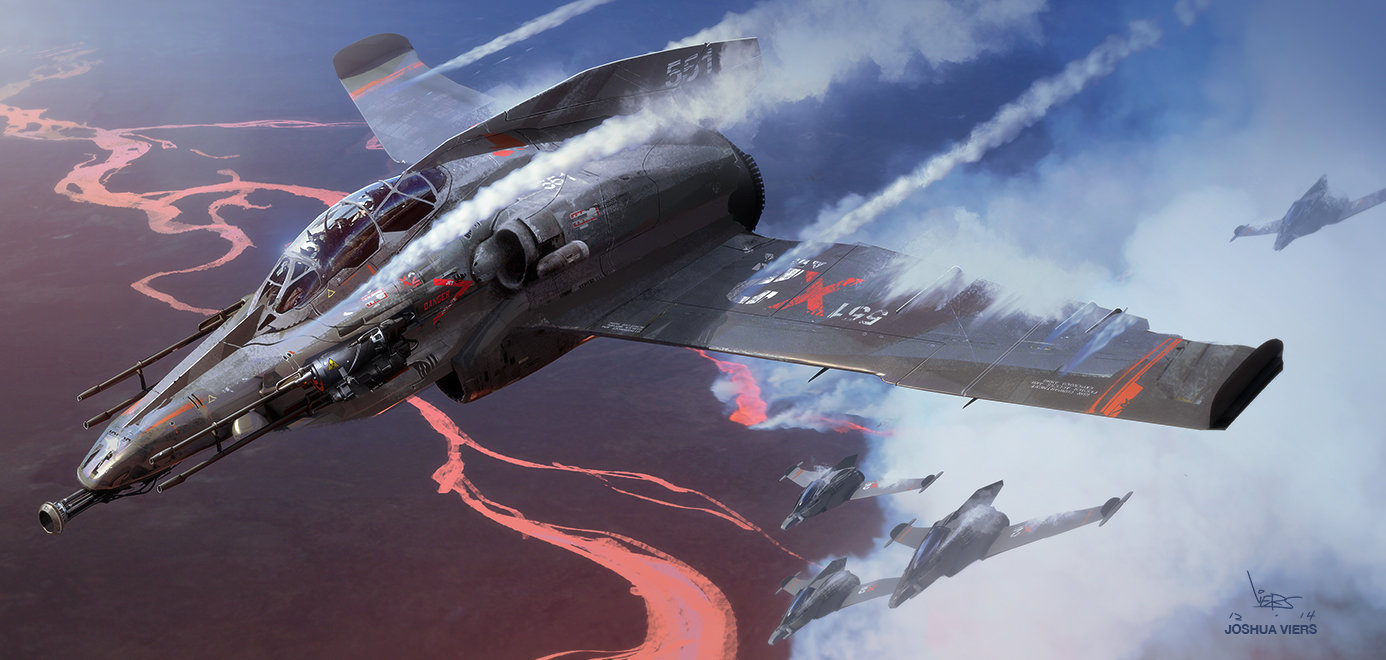 ArtStation - Fighters Fly