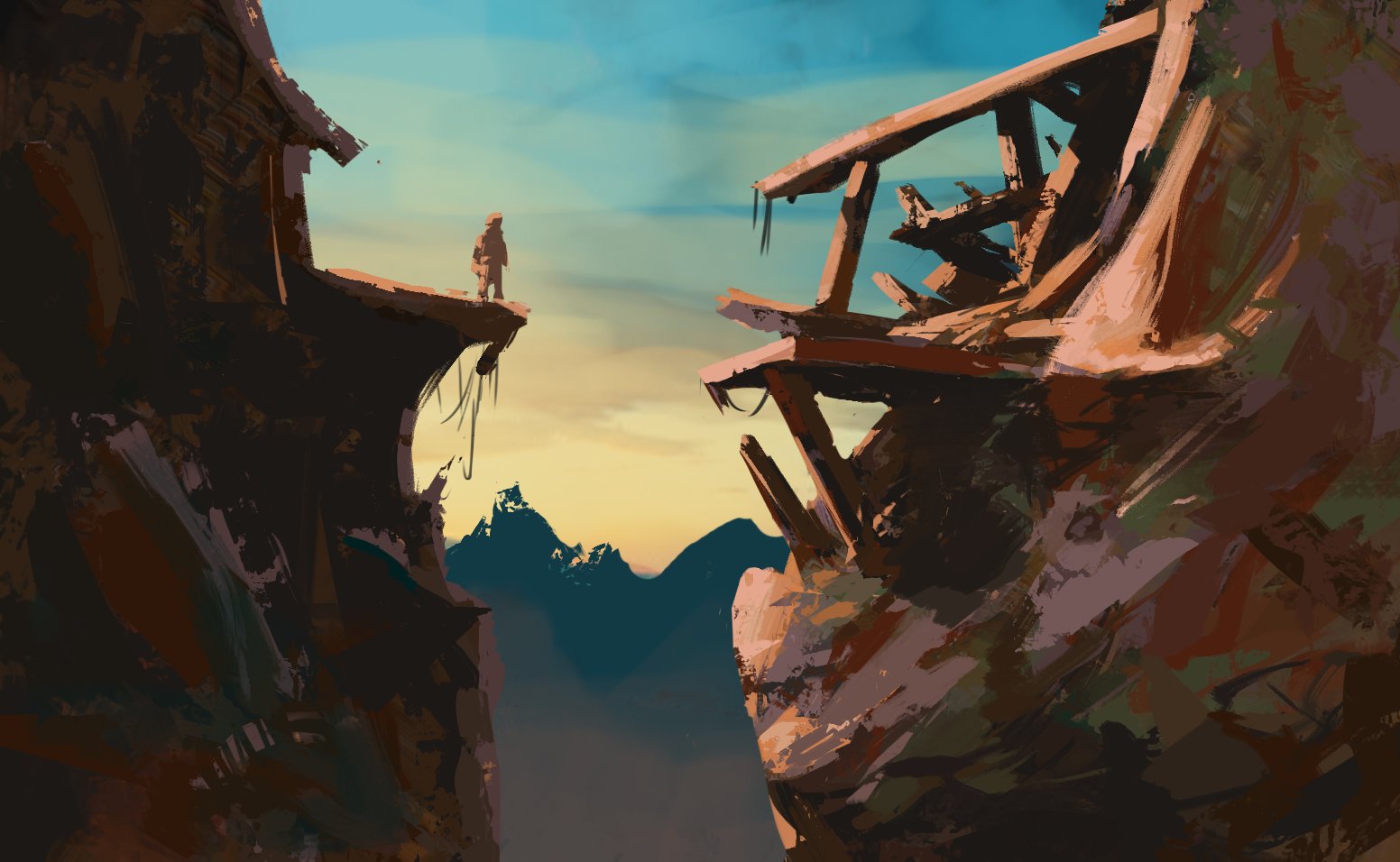 ArtStation - Abandoned mine