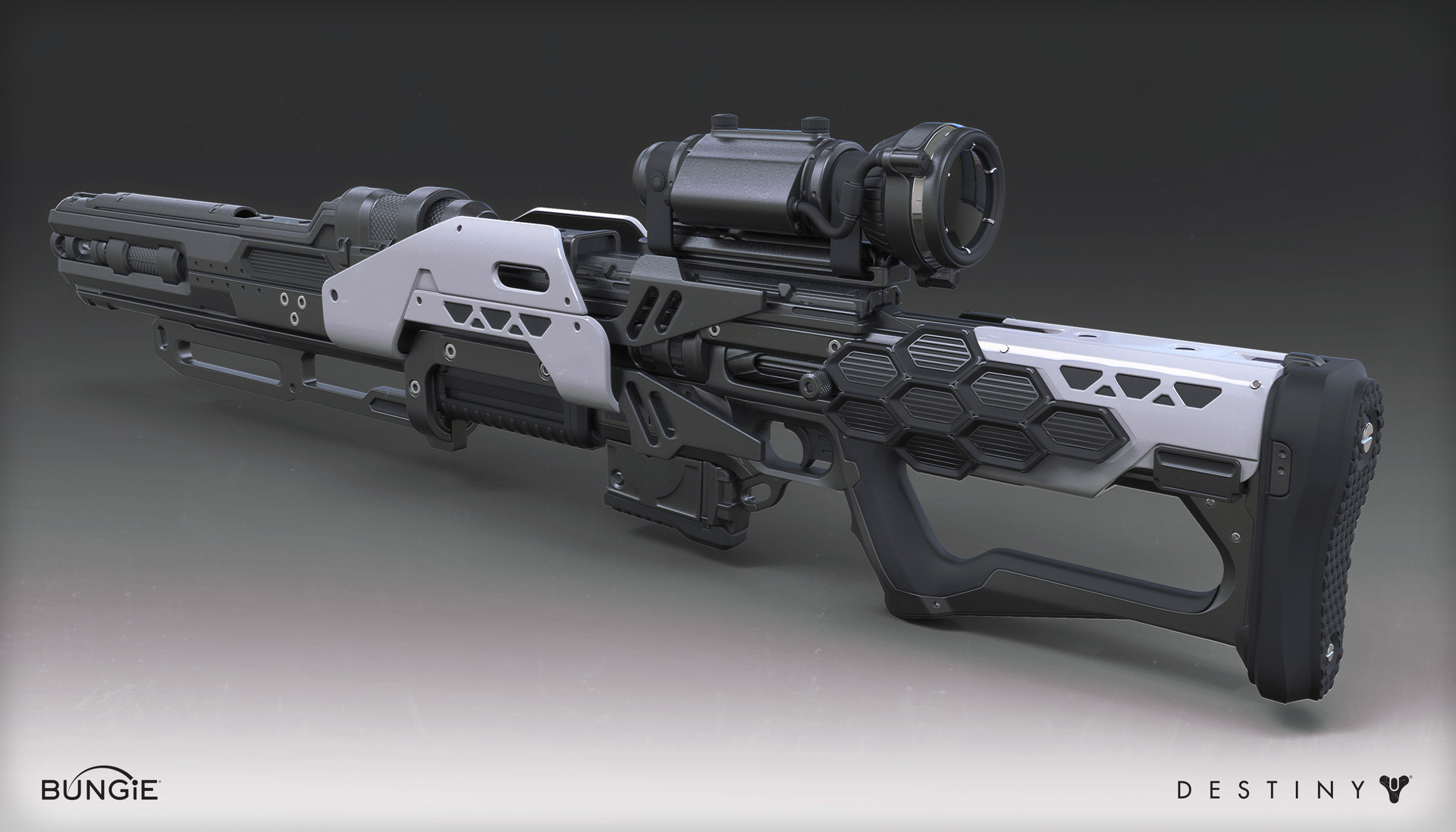 ArtStation - Destiny - House of Wolves - Sniper Rifle