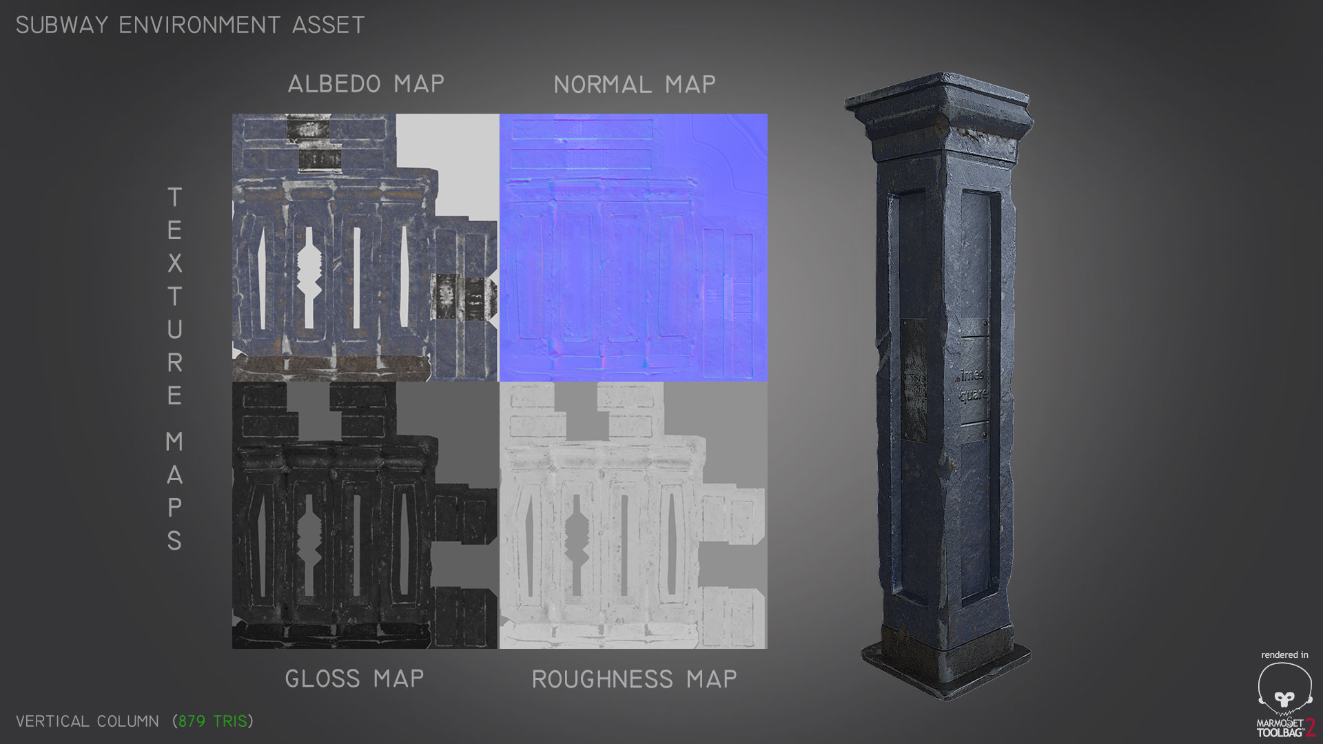 ArtStation - Subway Environment Assets