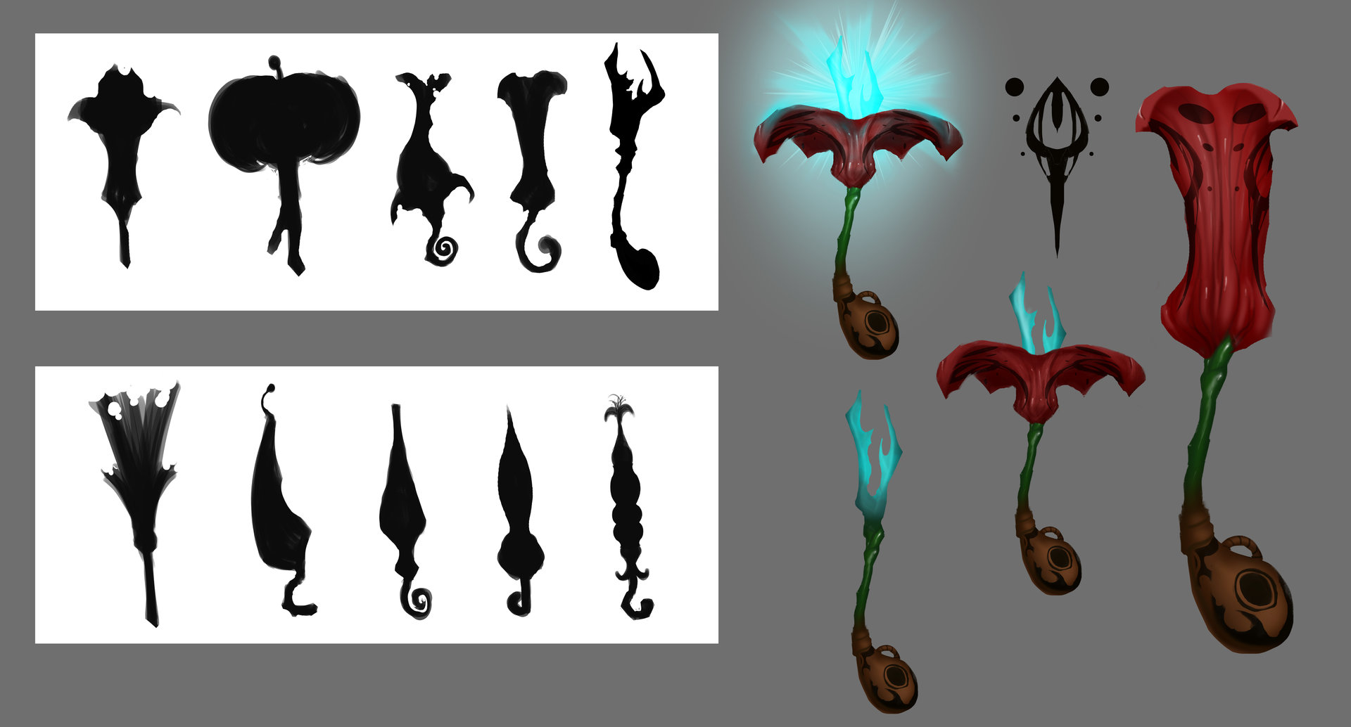 ArtStation - Flower_weapon_concept