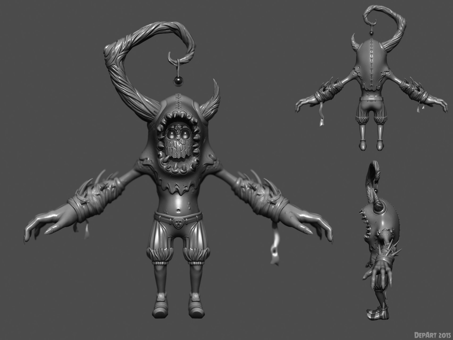 ArtStation - Forest Demon