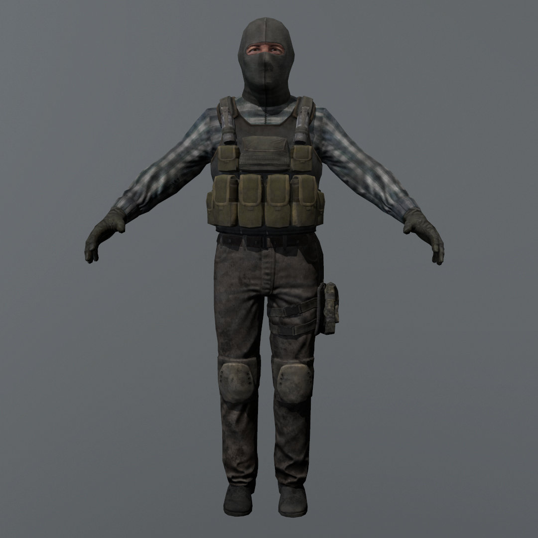 ArtStation - Terrorist Game Ready Model
