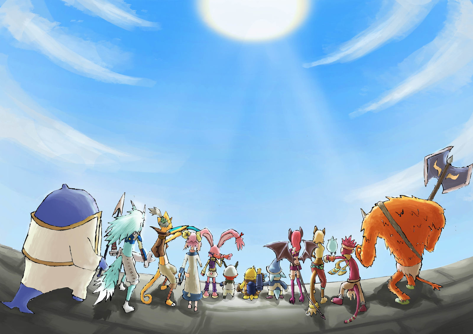 ArtStation - 12 Tail Online