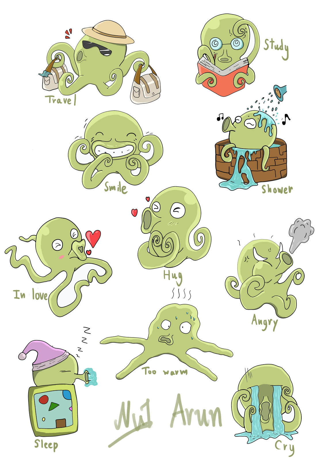 ArtStation - Octopus Boy