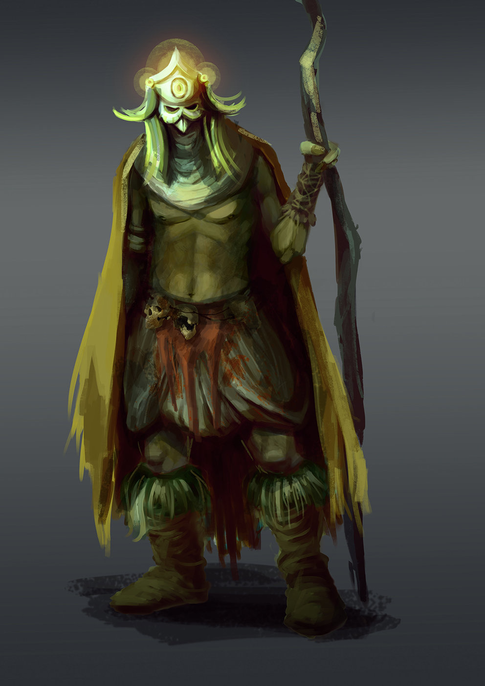 ArtStation - Desert bird-demigod