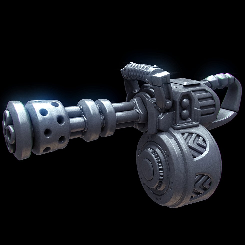 ArtStation - Gatling