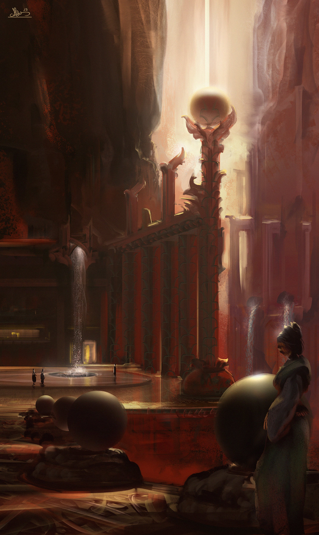 ArtStation - "Water Temple"