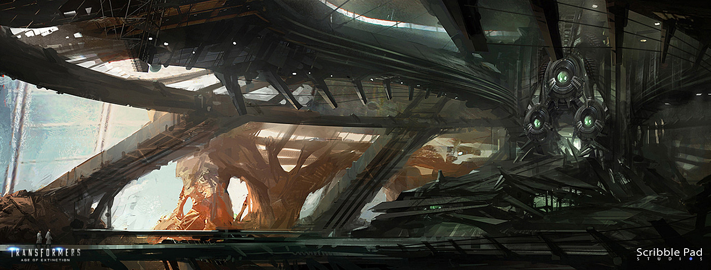 ArtStation - Concept Design for - Transformers 4, Scribble Pad Studios