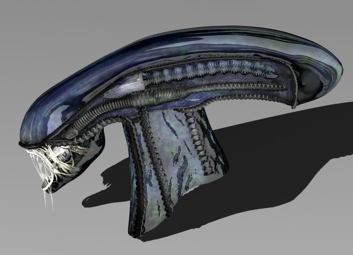 ArtStation - Alien Head