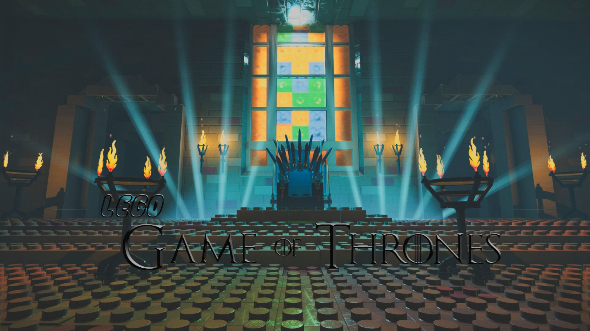 ArtStation - Lego Throne Room