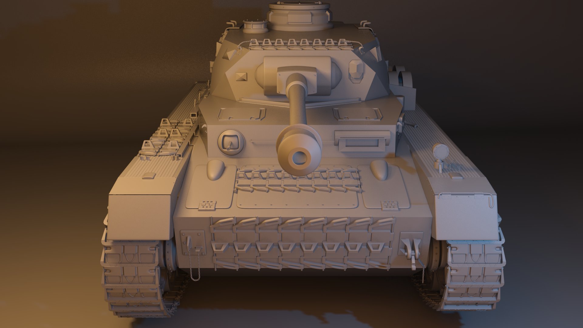ArtStation - Panzer IV WW2 Tank