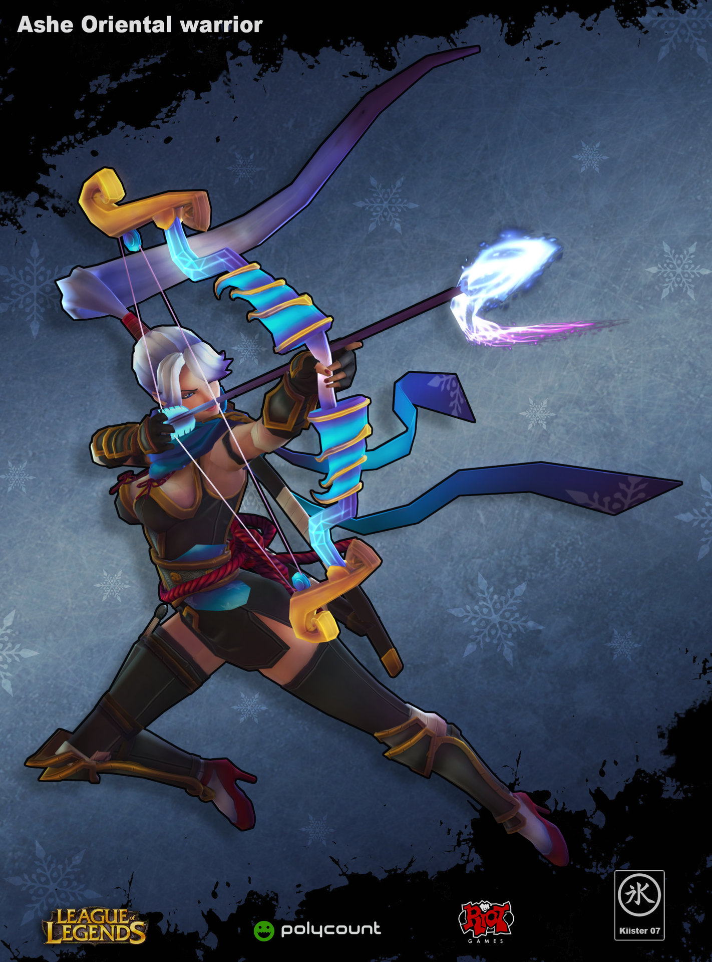 ArtStation - Ashe Oriental Warrior