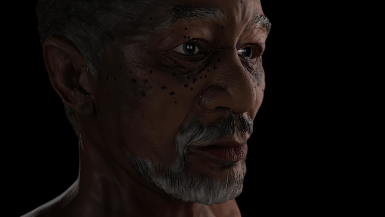 Jennifer Scheffel - Morgan Freeman