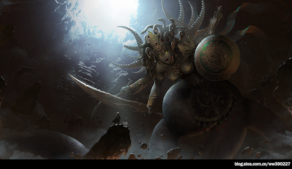 ArtStation - Queen of Abyss