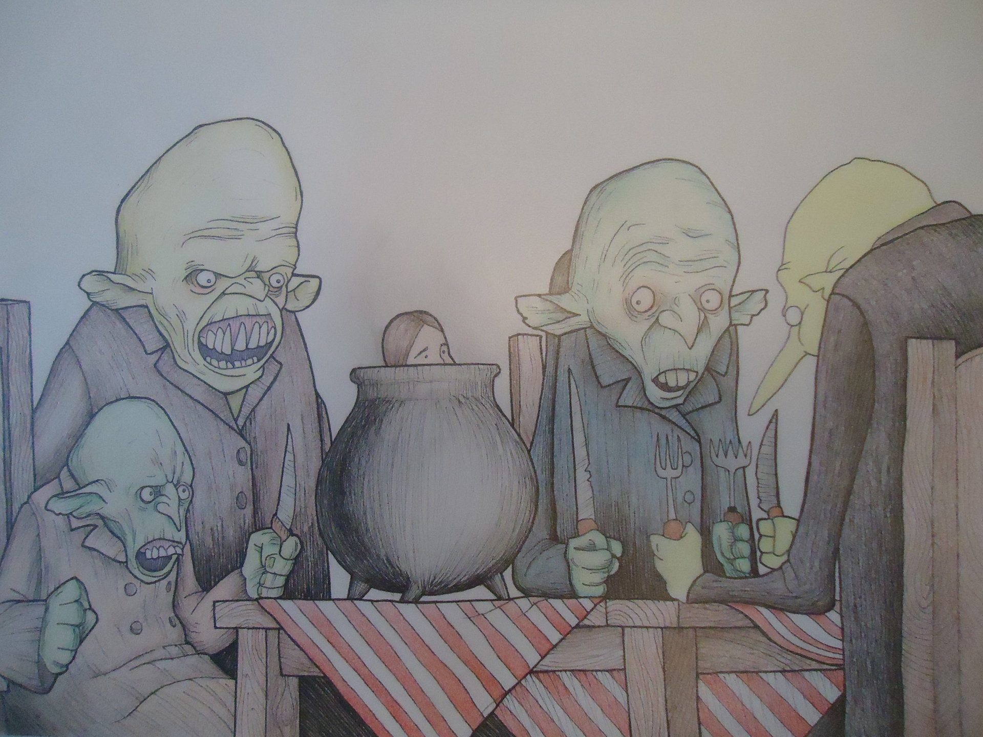 ArtStation - Hungry monsters