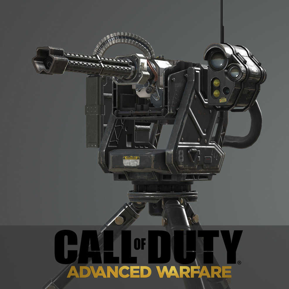 ArtStation - Advanced Warfare: Remote Turret