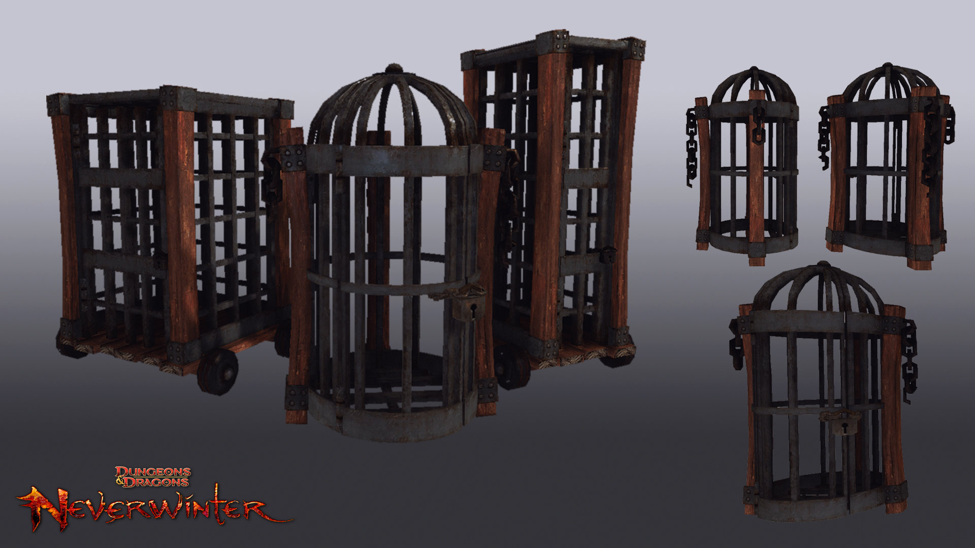 ArtStation - Cage assets from Neverwinter
