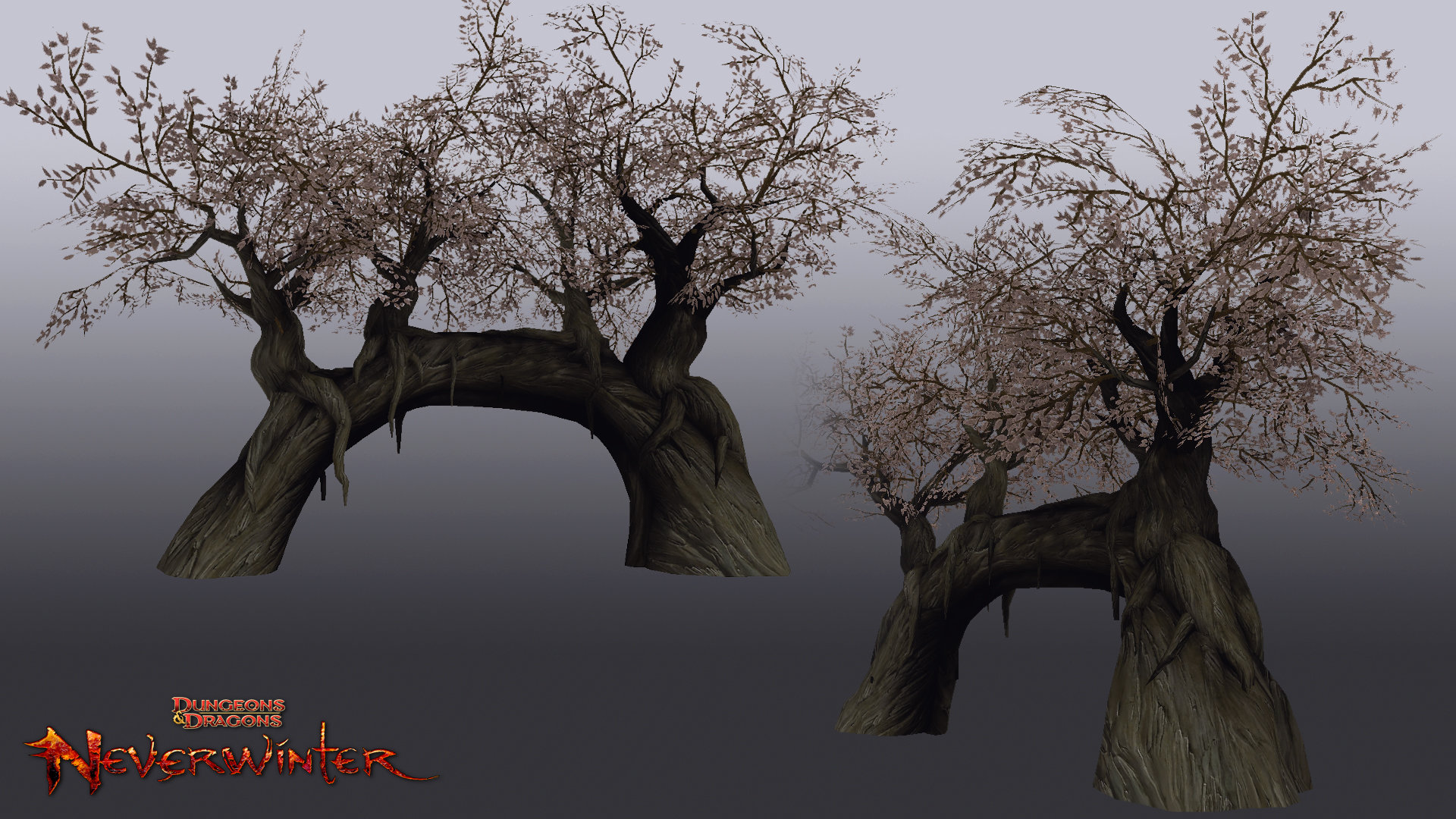 ArtStation - Some Fantasy Trees for Neverwinter