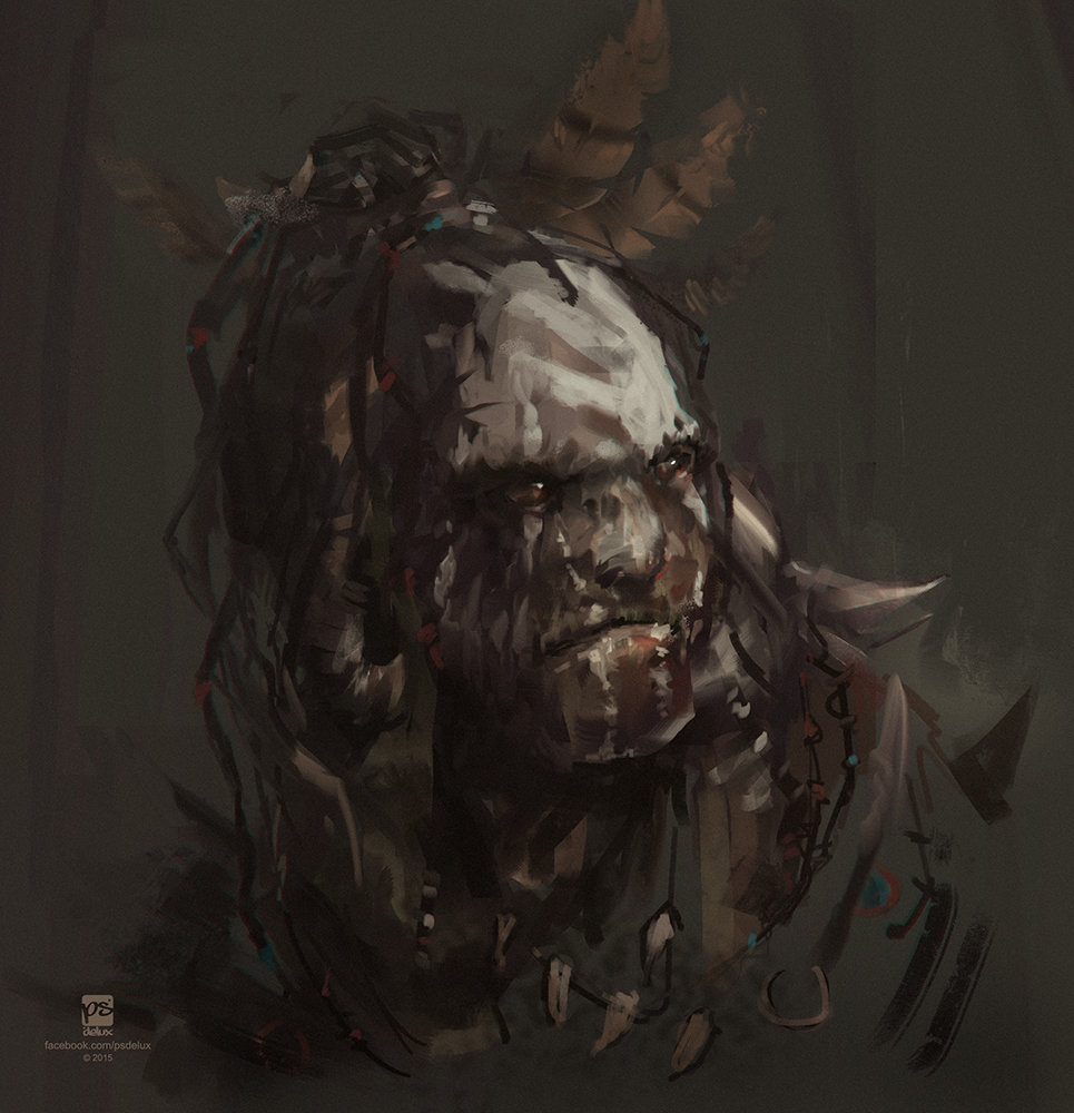 ArtStation - An ugly Orc, psdelux ...