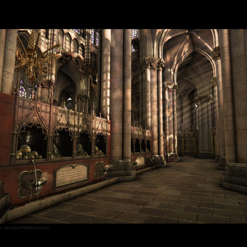 ArtStation - Cathedral of Sins, Jeryc Paragua