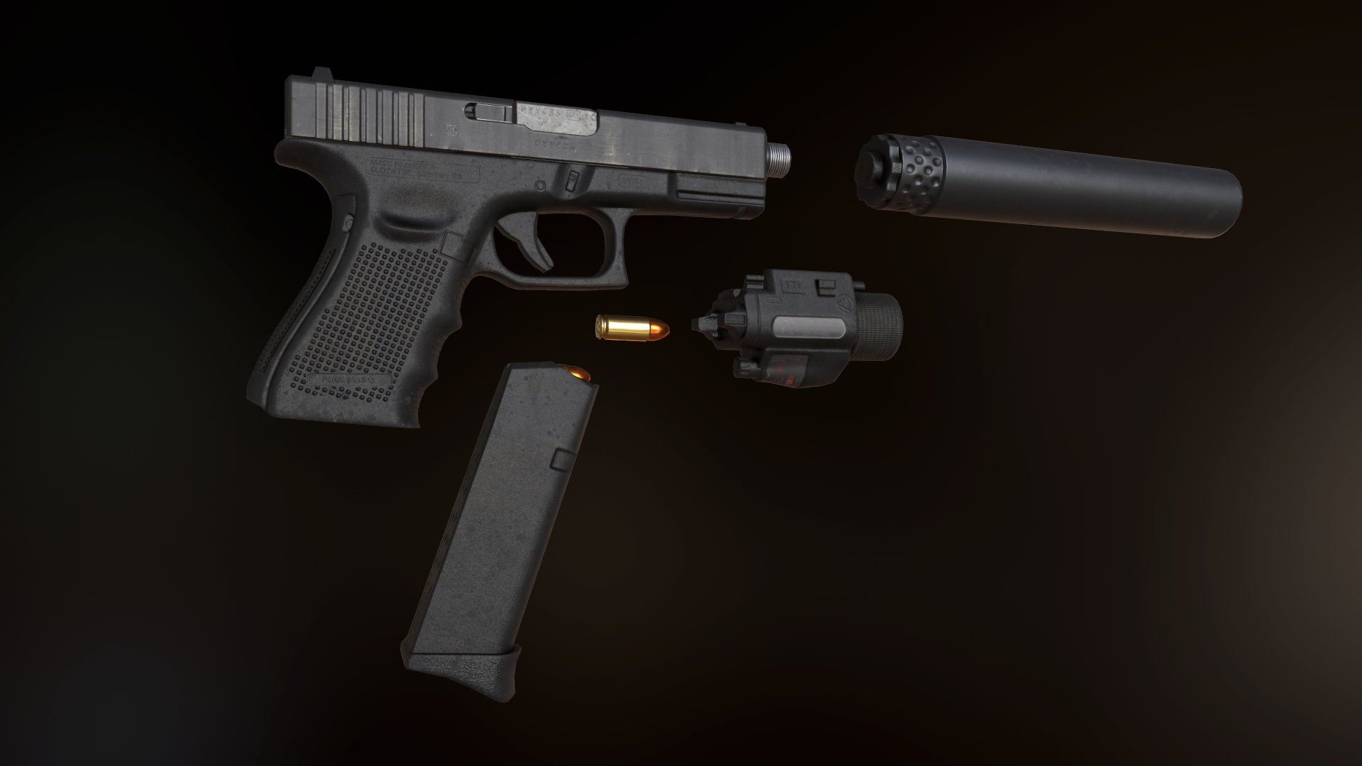 ArtStation - Glock 19