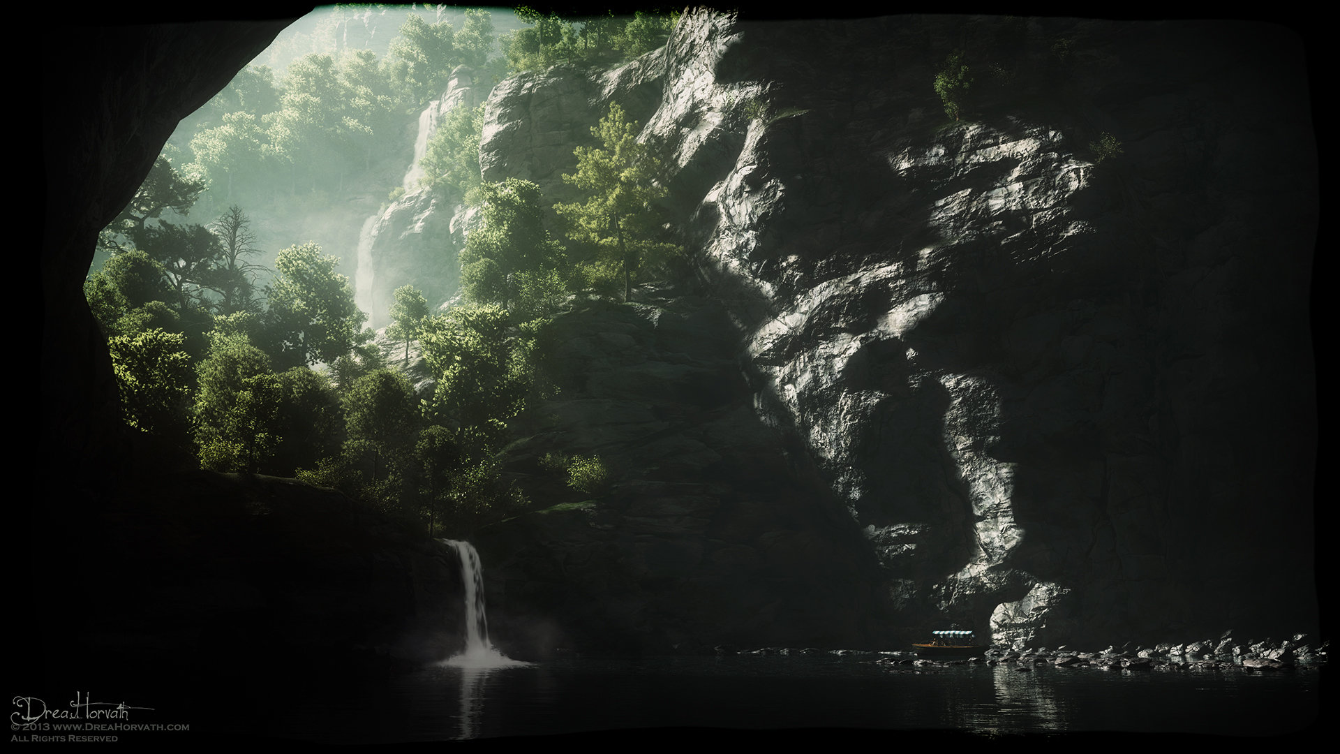 ArtStation - Cave Exploration