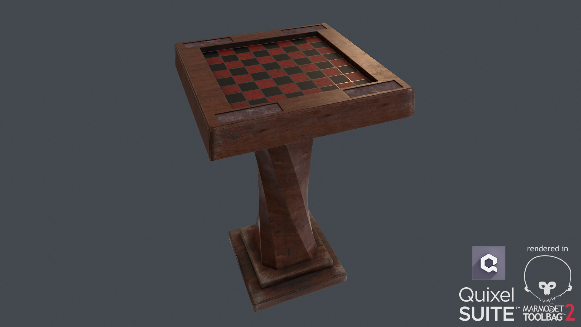 ArtStation - Checkers Table