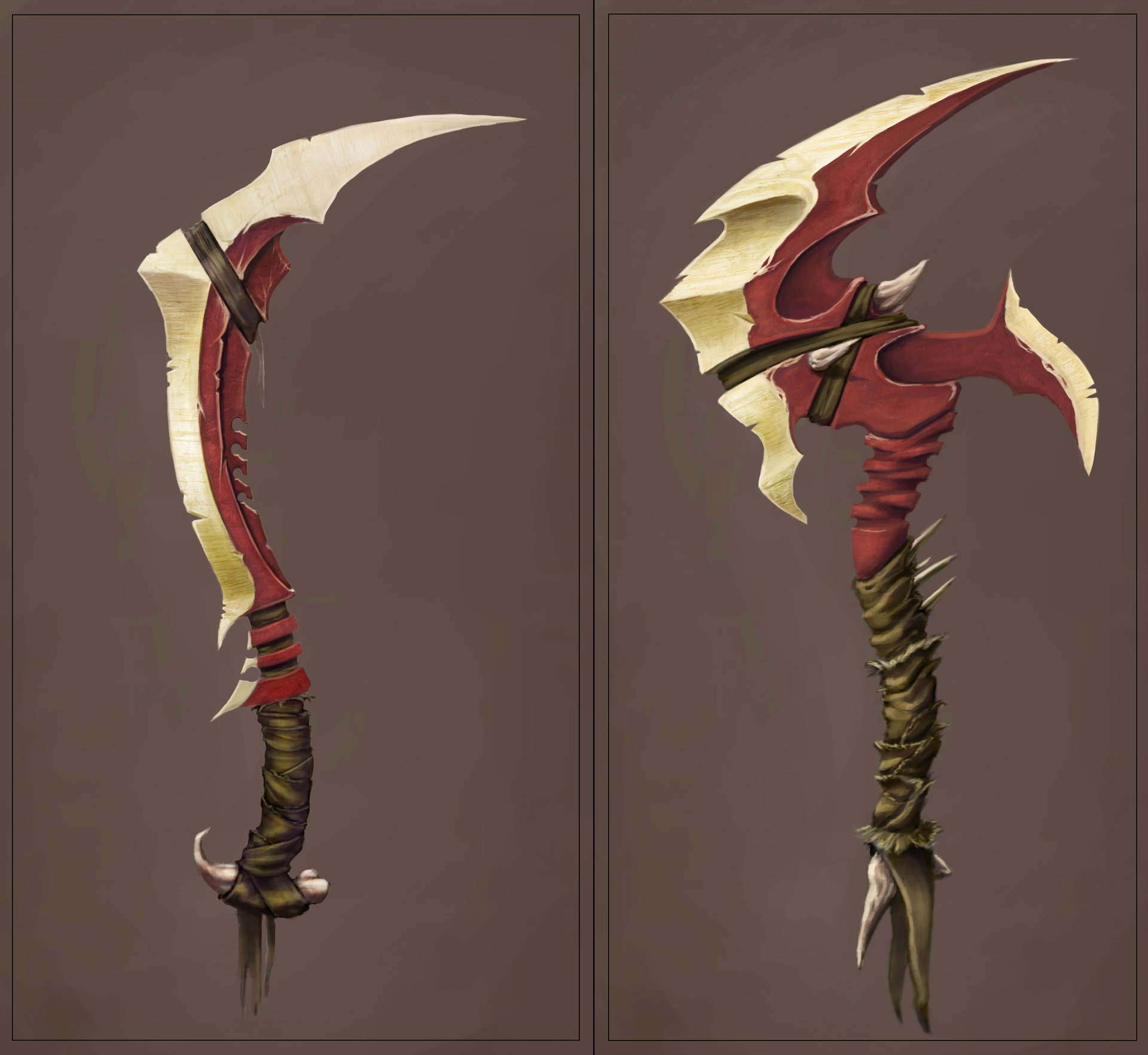 ArtStation - Weapons set, Fred Durand