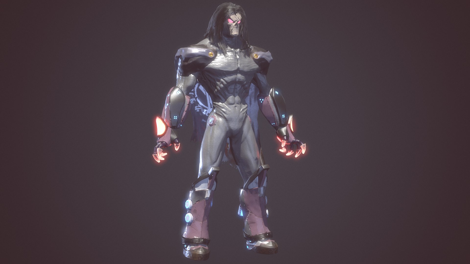 ArtStation - Cyborg Death / Marmoset Viewer