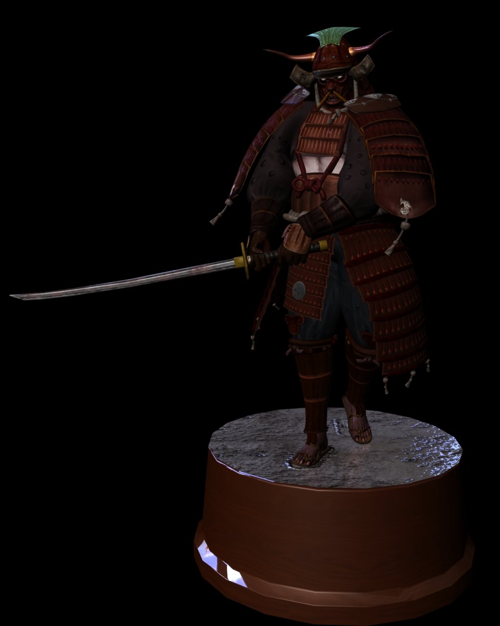 ArtStation - 3D Samurai Model and concept by TERADA KATSUYA BUSIN character