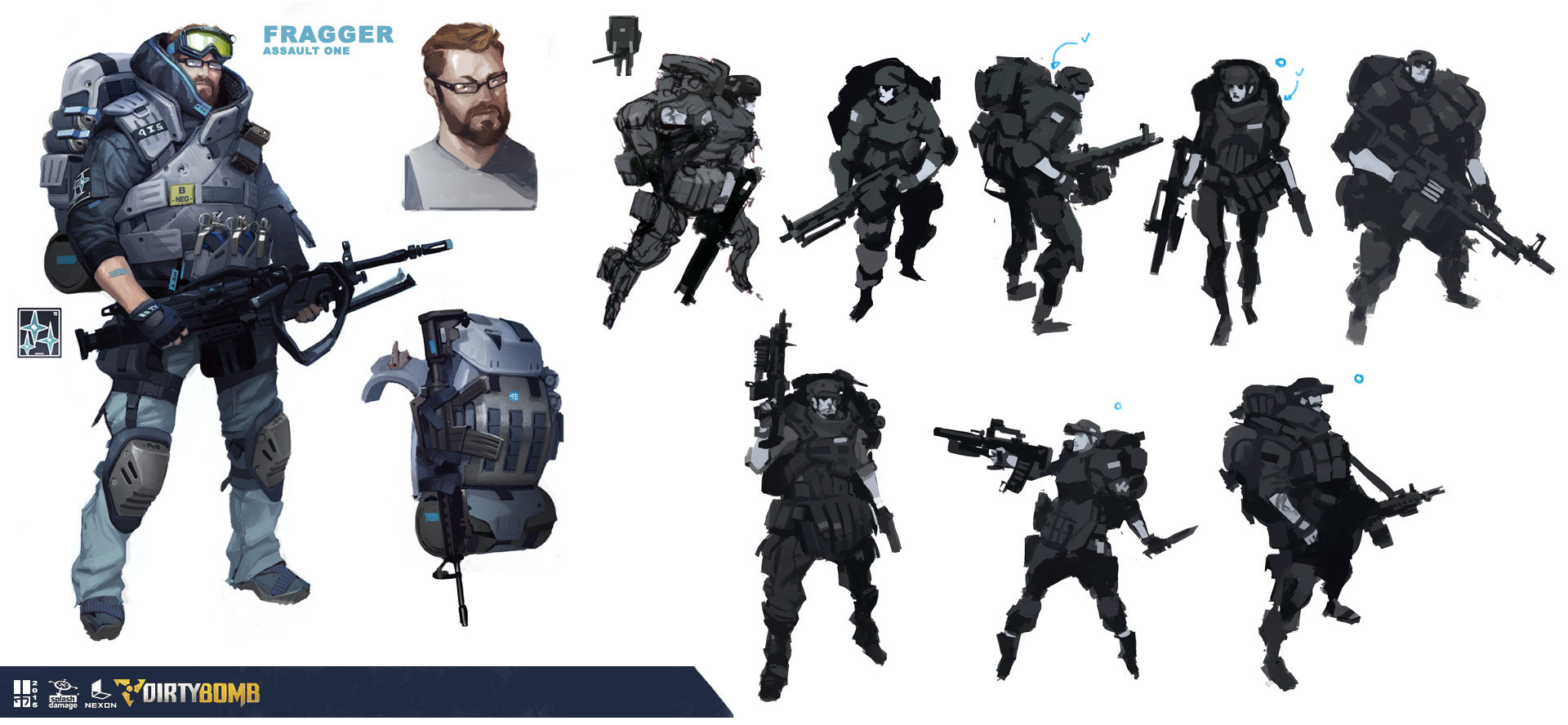 ArtStation - Dirty Bomb - Fragger