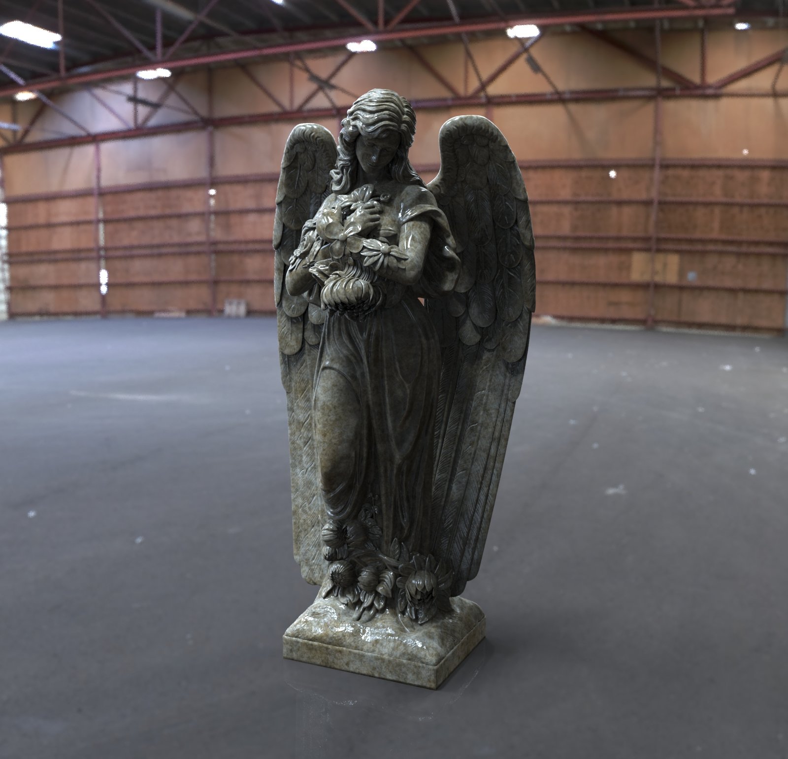 ArtStation - Statue High Res Model in "Project Beast"